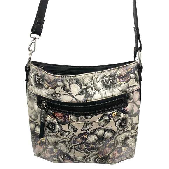 Koltov | Bags | Koltov Butterflies Floral Print Crossbody Bag Purse 2 X ...